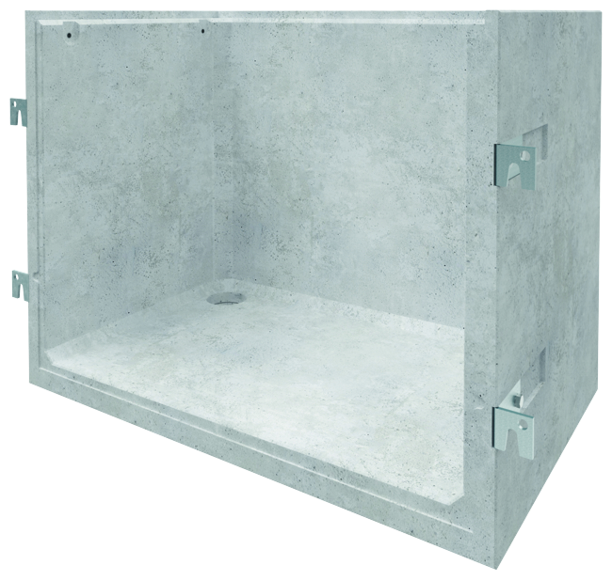 ACO Betonlichtschacht m.Boden, DWD, 160mm Dämmung, 1020x500x2000mm