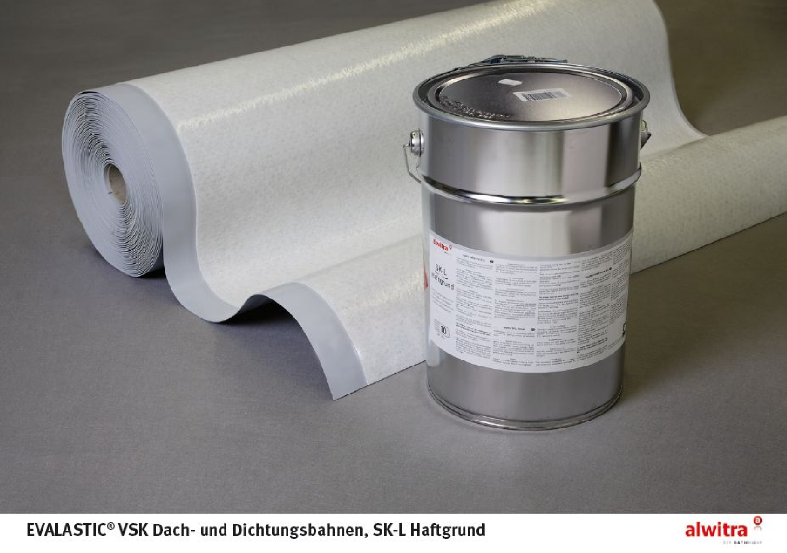 alwitra Haftgrund SK-L (GSV*) - 10 Liter rot | Flachdach Grundierung