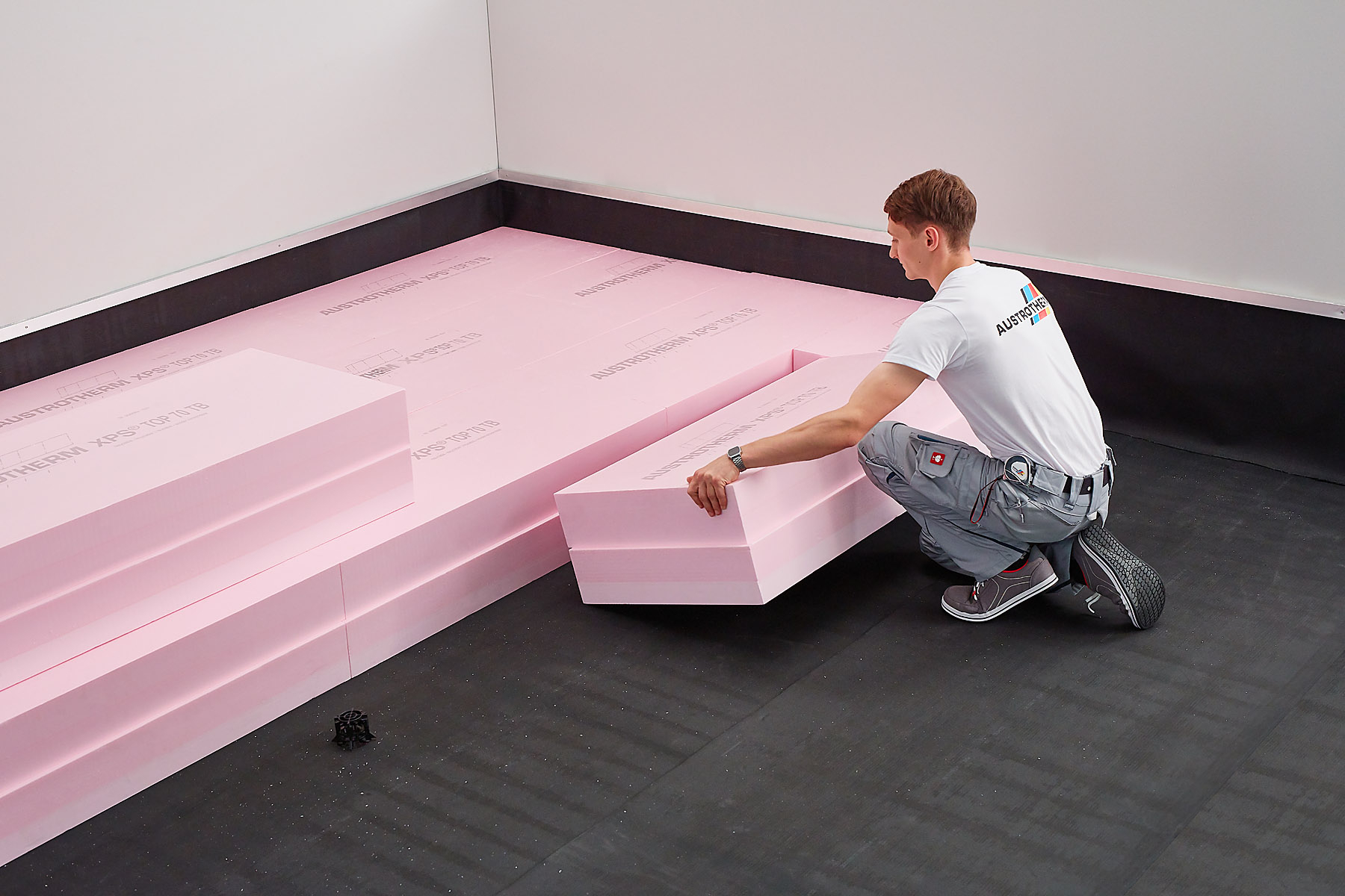 Austrotherm XPS-Dämmplatte 140mm Rosa Glatt 1250x600mm