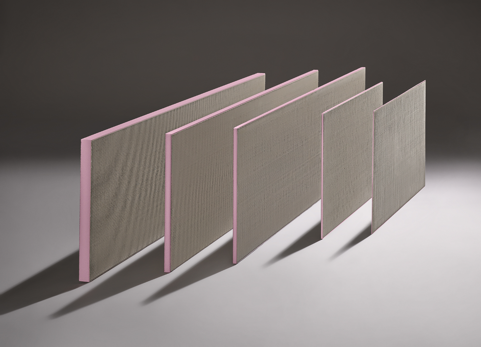 Austrotherm XPS-Dämmplatte 10mm, 2600x600mm, GK, rosa/grau