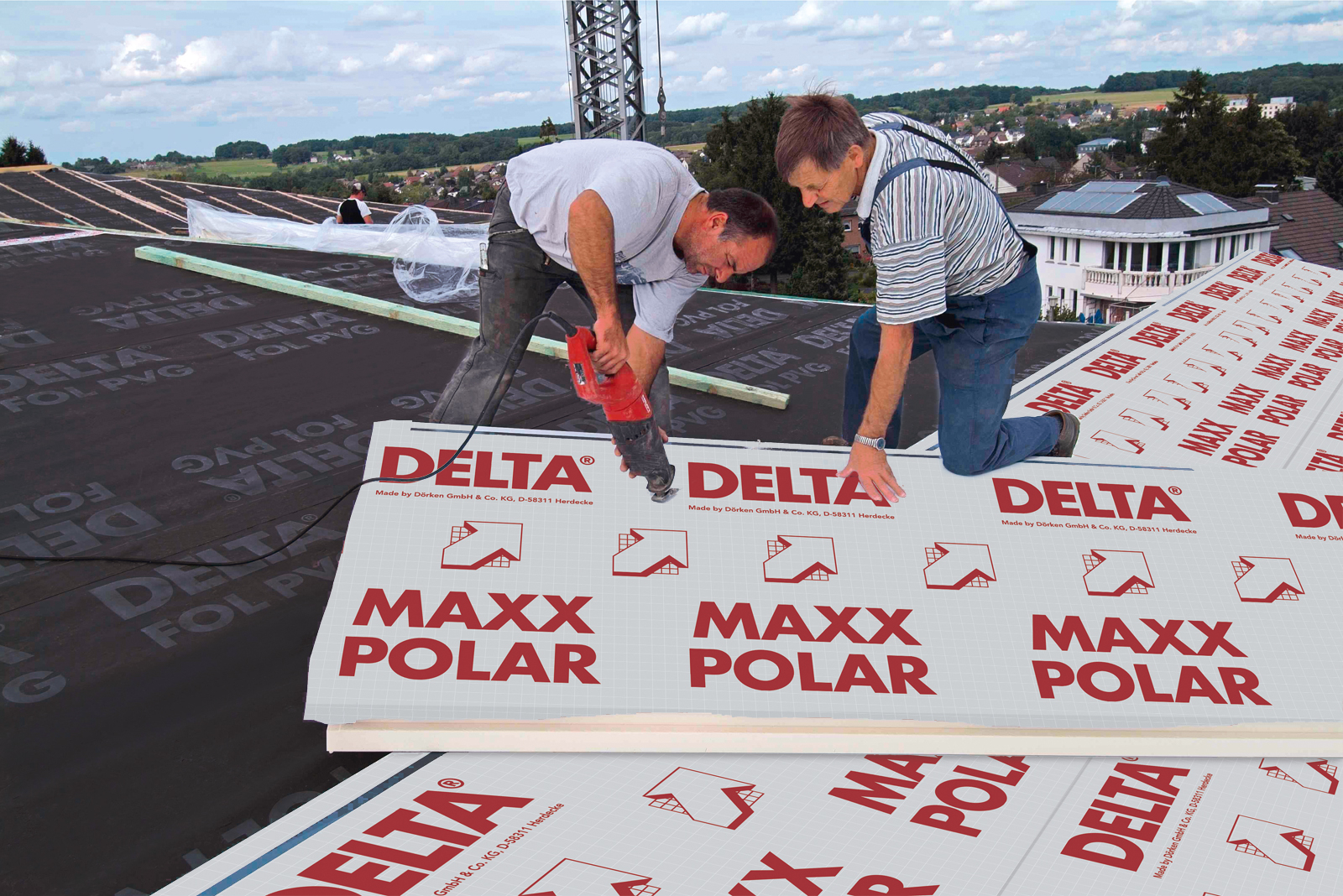 Dörken DELTA-MAXX POLAR AL 140mm Aufsparrendämmung