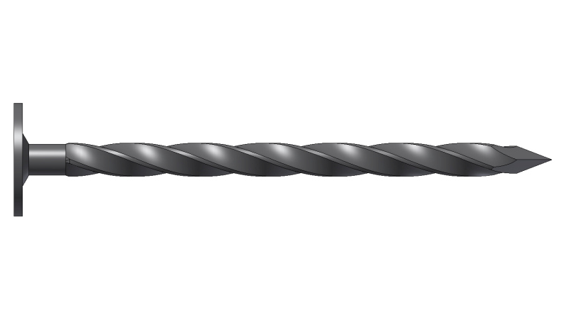 DRAKENA Schieferstift Edelstahl 3,1x35mm Schraubschaft