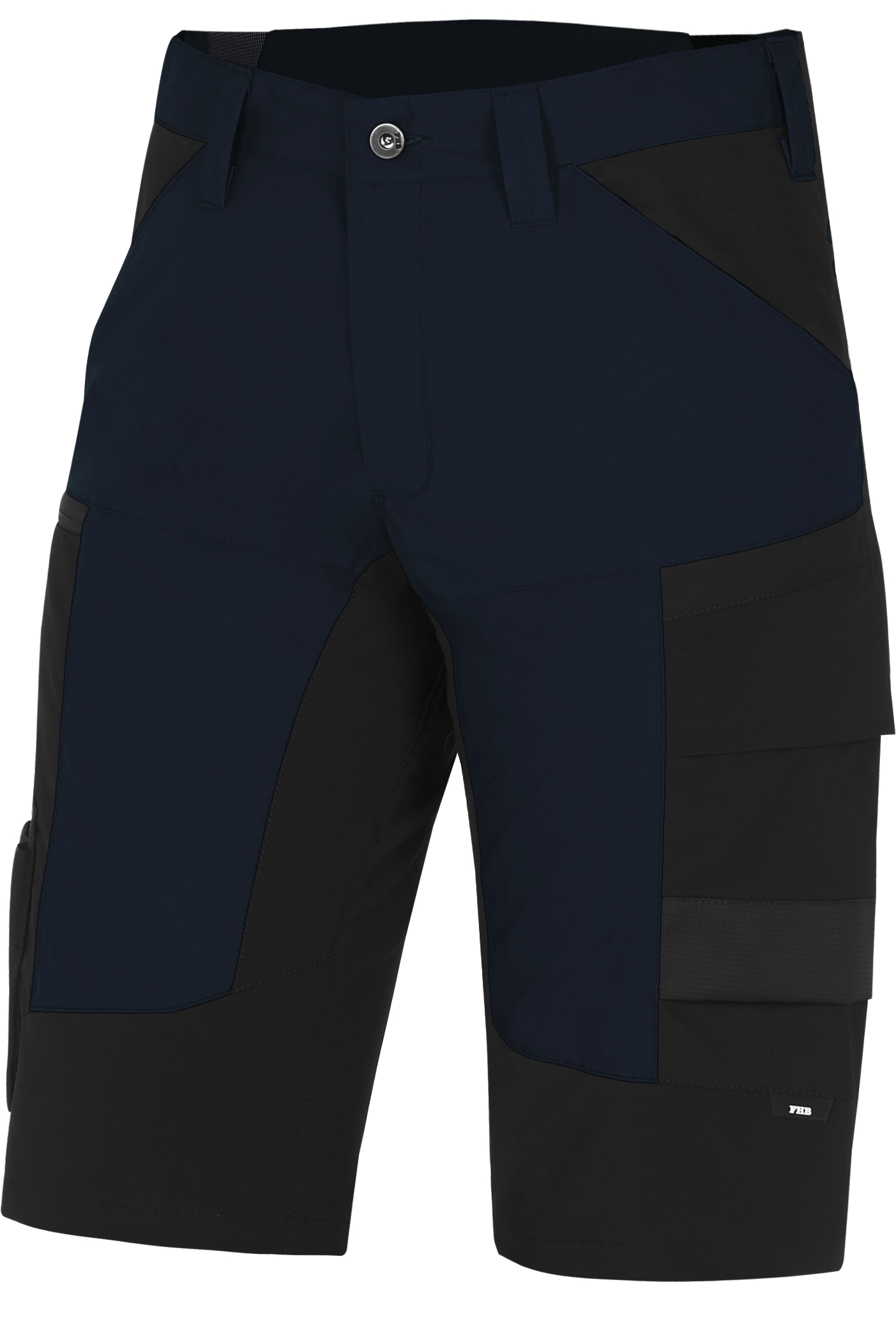 FHB Arbeitshose Bermuda KIM Marine-Schwarz Größe 48