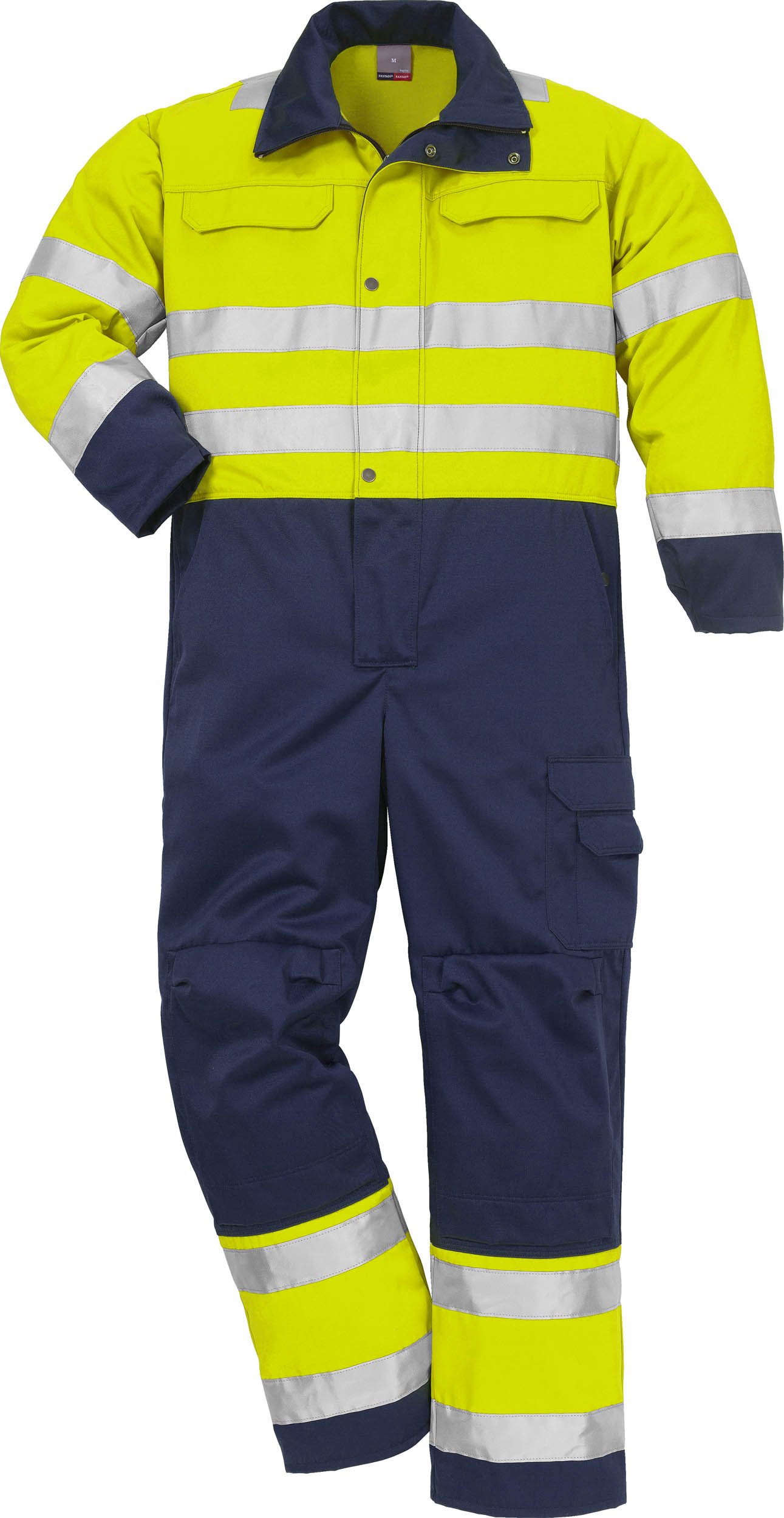 Fristads Hi-Vis Overall 8601 TH Herren 3XL Warnschutz-Gelb
