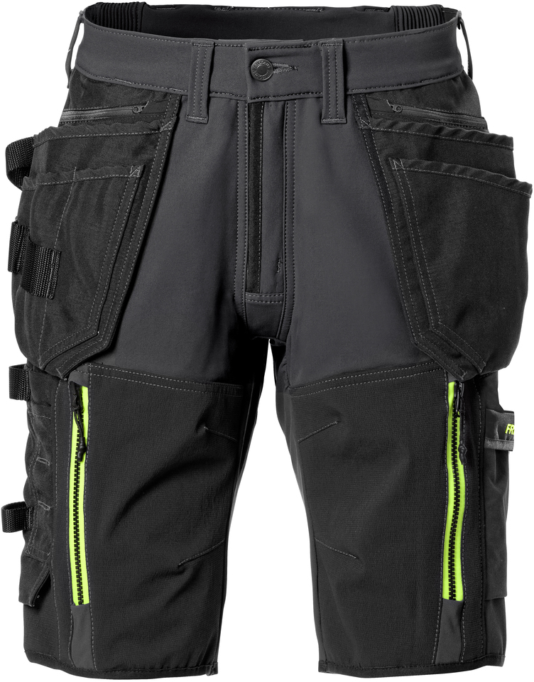 Fristads Shorts 2567 STP Herren Schwarz C46 - Bau & Montage
