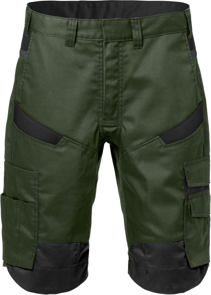Fristads Shorts 2562 STFP Herren | Army Grün/Schwarz | C46