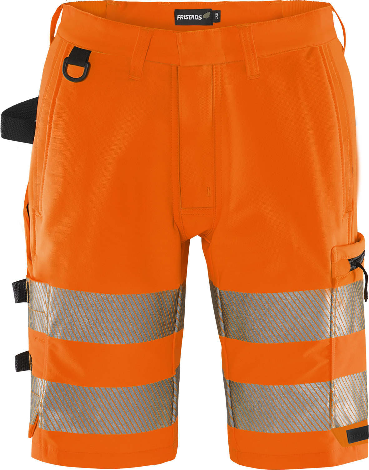 FRISTADS Hi-Vis Green Shorts 2648 GSTP | Warnschutz-Shorts C44