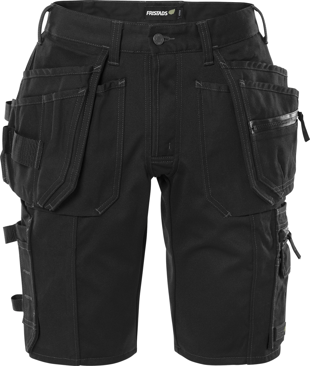 FRISTADS Damen Shorts 2527 GCYD schwarz - Arbeits-Shorts