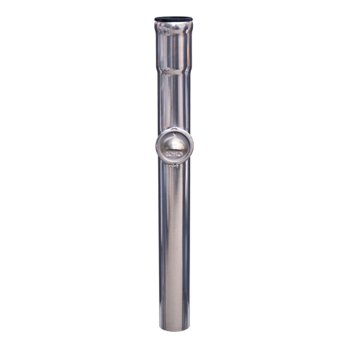 LORO-X Standrohr DN 100, 1500mm, feuerverzinkt mit Überlauf