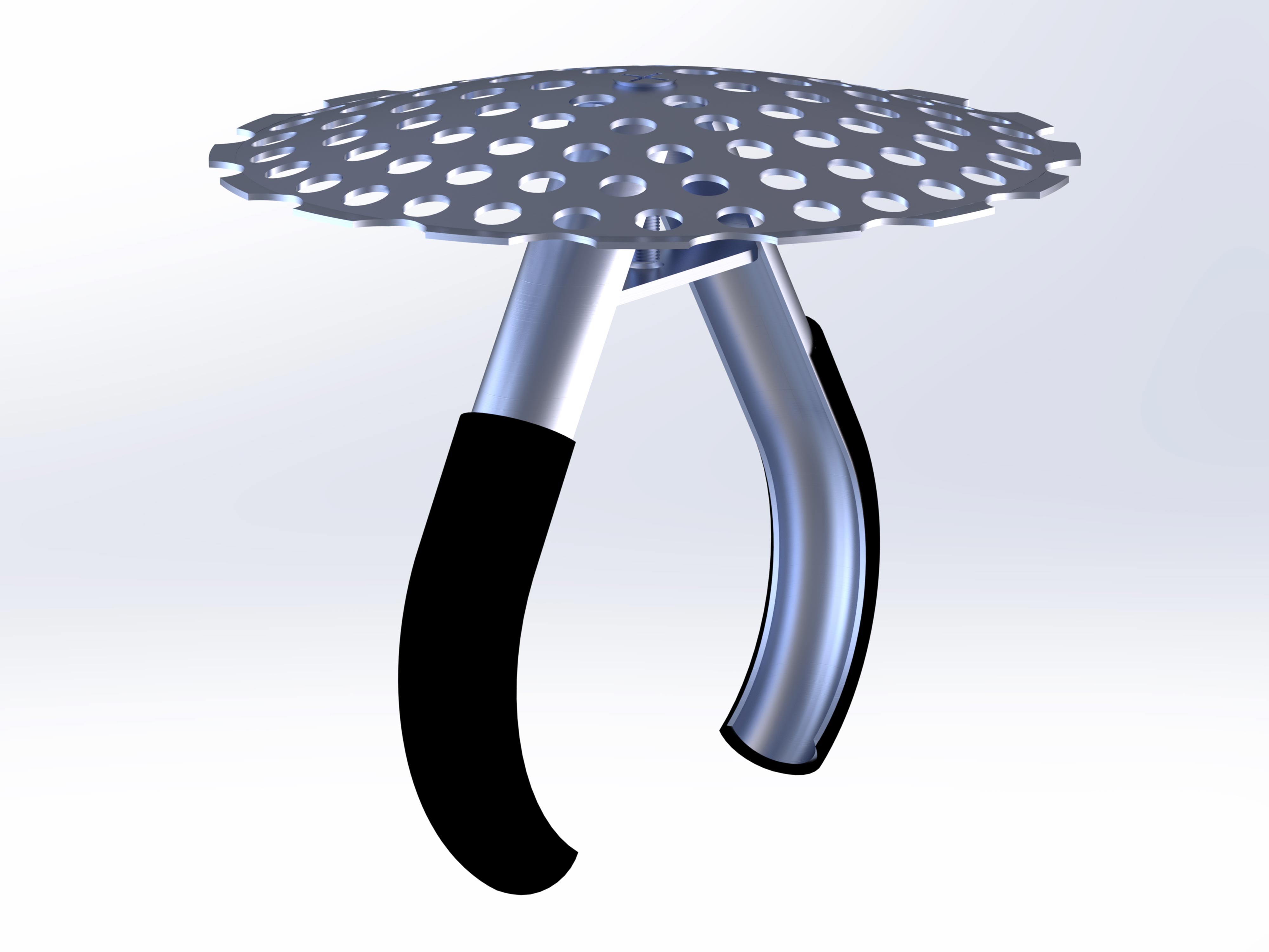 Polybit V4A Terrassensieb Ø75-110mm Edelstahl