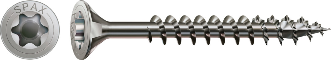 SPAX Universal Senk-MULTI-Kopf 4CUT 4x60mm A2 Edelstahl