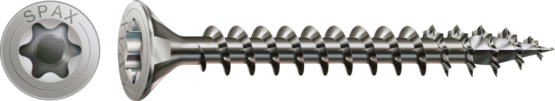 SPAX Universal Senk-MULTI-Kopf Schrauben A2 Edelstahl 4,5x40mm