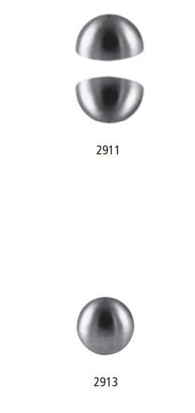VMZINC Kupfer Halbschalen Ø35cm Model 2911 - Dachrinnenzubehör